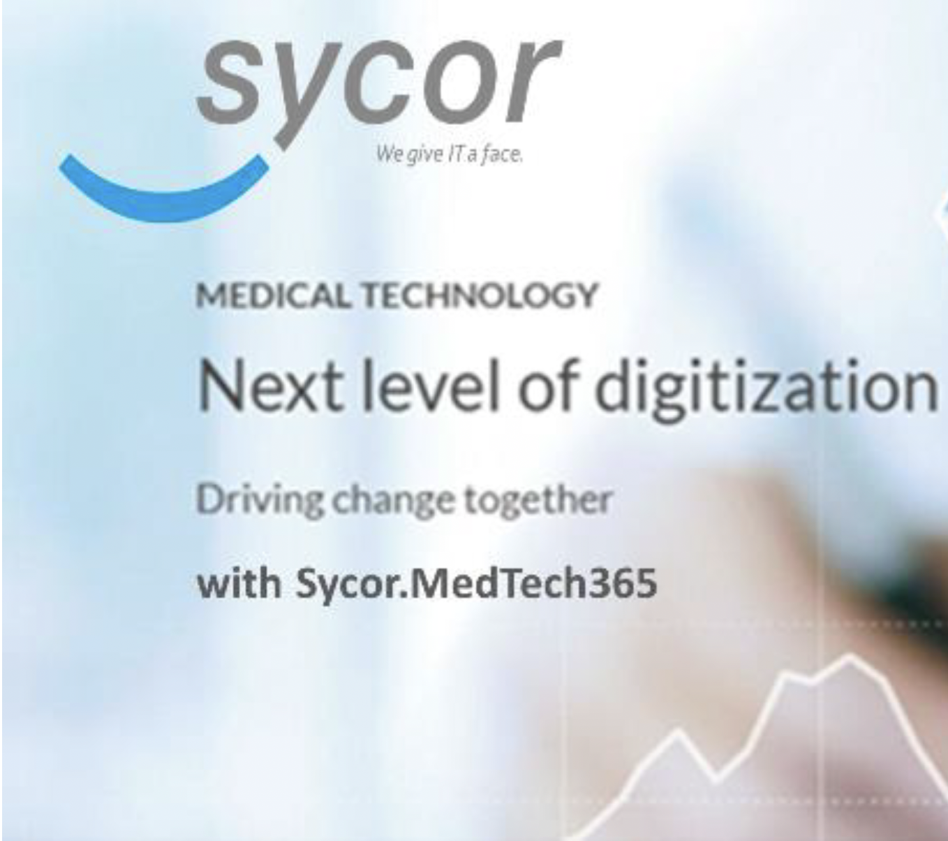 Sycor Presents the ERP Industry Solution Sycor.MedTech365